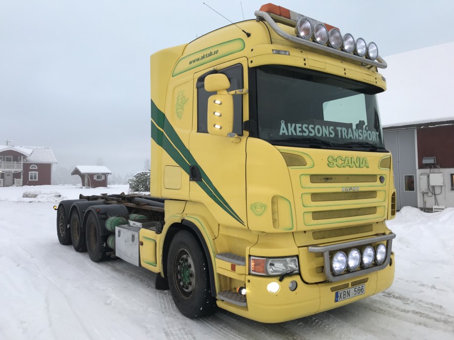 SCANIA R500 tridem Lastväxlare