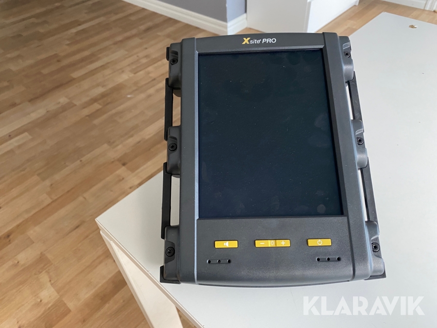 Grävsystemdisplay Moba Xsite Pro, Jönköping, Klaravik auk