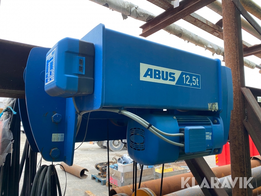 Klaravik Auktioner | Travers Abus GM3000 12500kg
