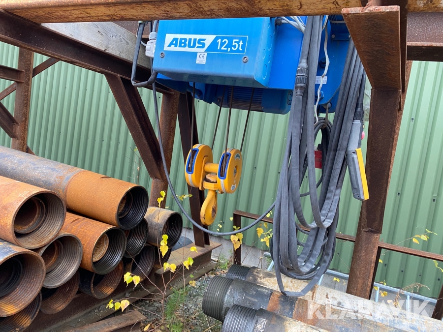 Klaravik Auktioner | Travers Abus GM3000 12500kg