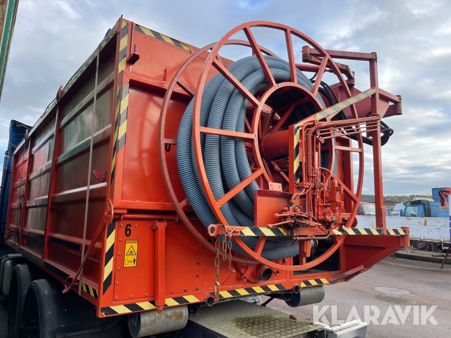 Slamsugaraggregat Simon Moos Maskinfabrik, Göteborg,