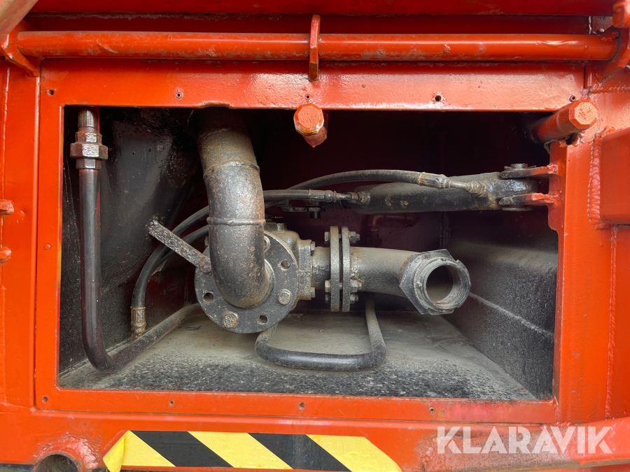 Slamsugaraggregat Simon Moos Maskinfabrik, Göteborg,