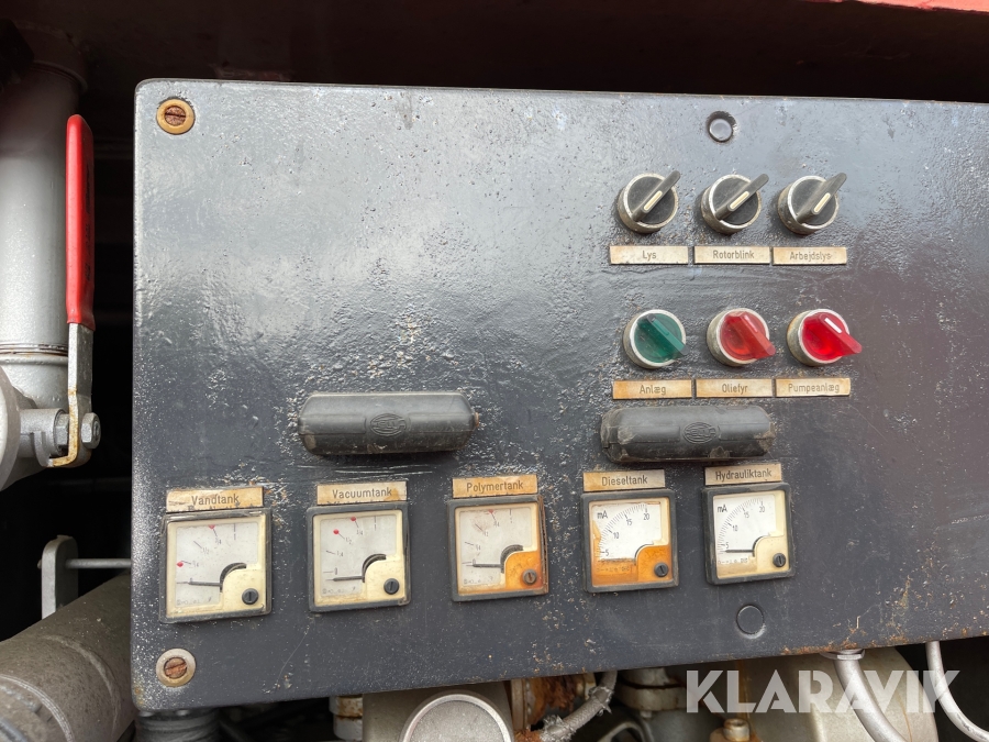 Slamsugaraggregat Simon Moos Maskinfabrik, Göteborg,