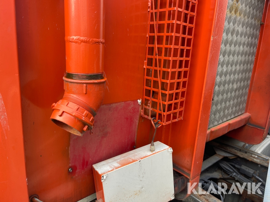 Slamsugaraggregat Simon Moos Maskinfabrik, Göteborg,