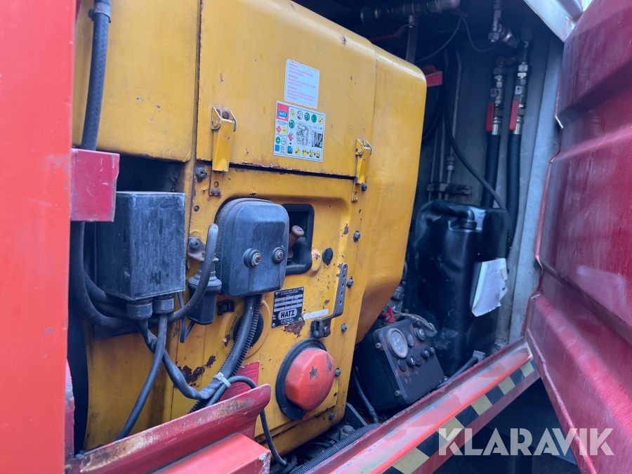 Slamsugaraggregat Simon Moos Maskinfabrik, Göteborg,