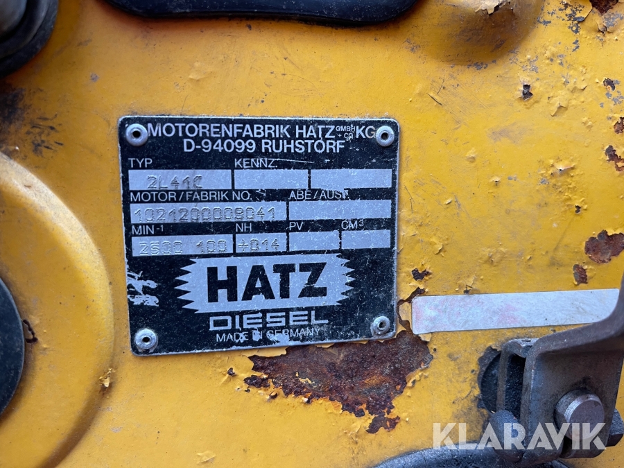 Slamsugaraggregat Simon Moos Maskinfabrik, Göteborg,