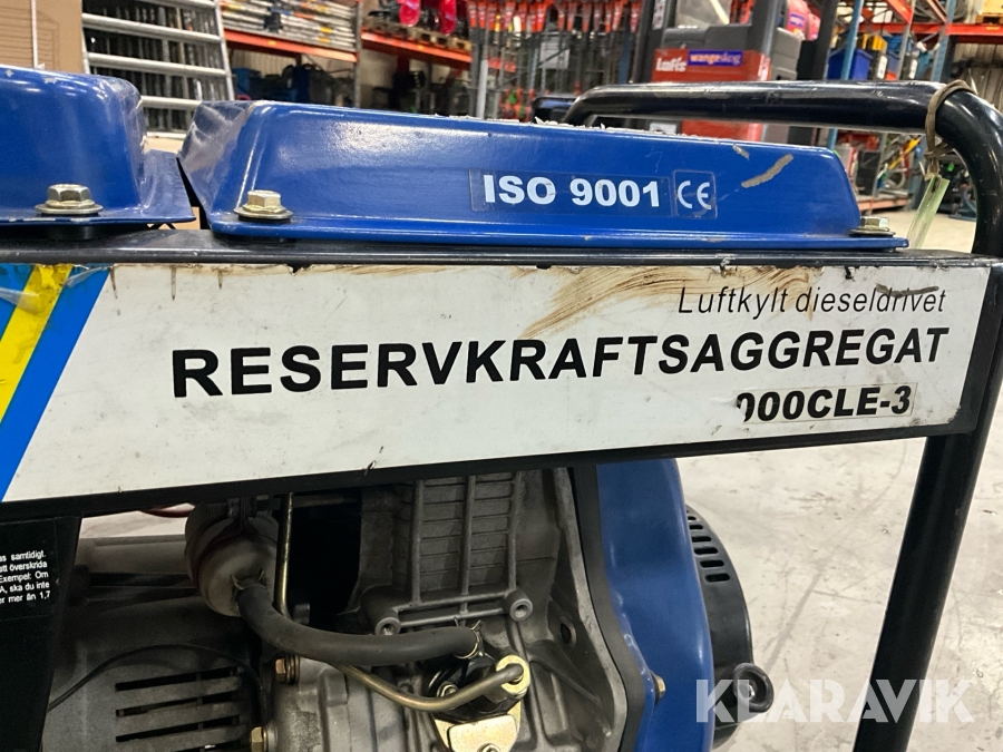 Generator PoWer MDG5000CLE-3, Kiruna, Klaravik auktioner