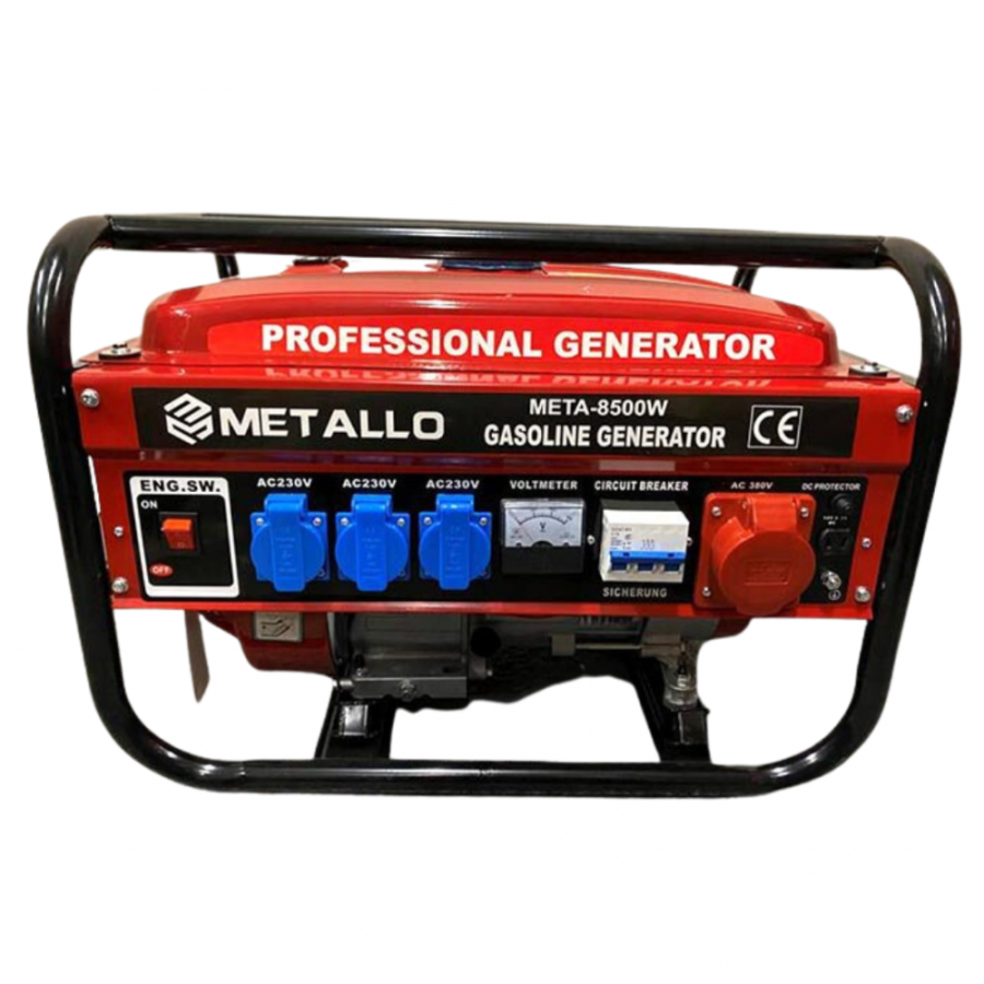 Elverk 8500w 220/380V Metallo 8500, Kristianstad, Klaravik a