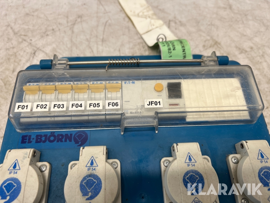 Undercentral El-Björn, Byggström UC32, U16Midi/82-1, Svalöv,