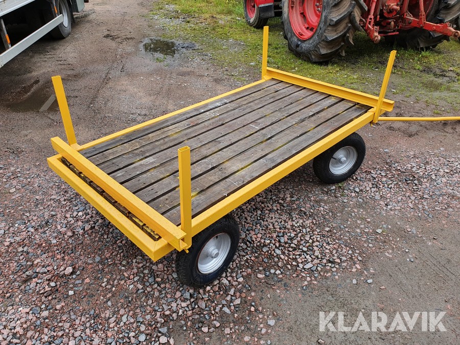 Materialvagn 4-hjulsvagn