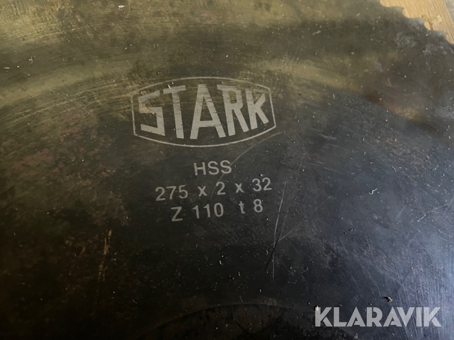 Såg/kapklingor Sandvik, Stark, Martin High speed steel