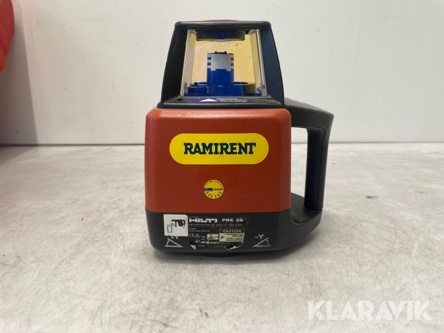 Tvåfallslaser & lasermottagare Hilti PRE38, PRA38, Svalöv, K