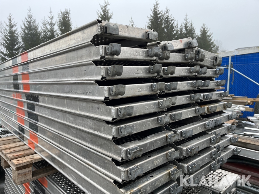 Aluplank Layher, Upplands Väsby, Klaravik auktioner