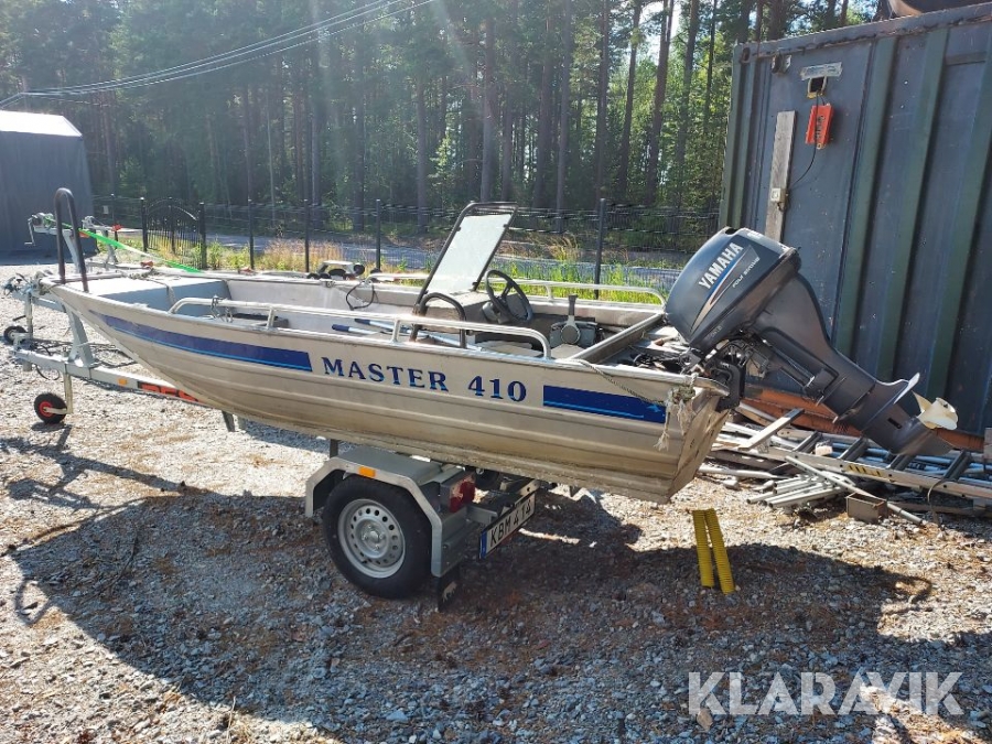 Båt Master 410 med trailer