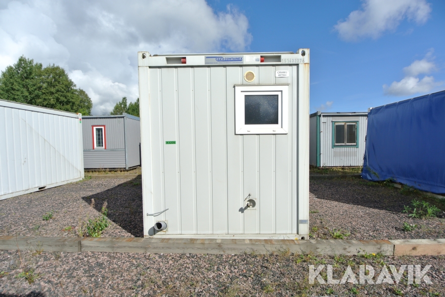 WC Modul CTX containex D4, Jönköping, Klaravik auktioner