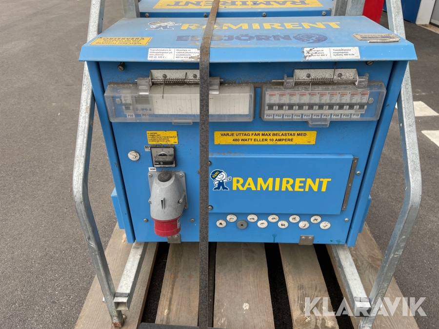 Klaravik Auktioner | 2 Transformatorer El-Björn BT 948 AP