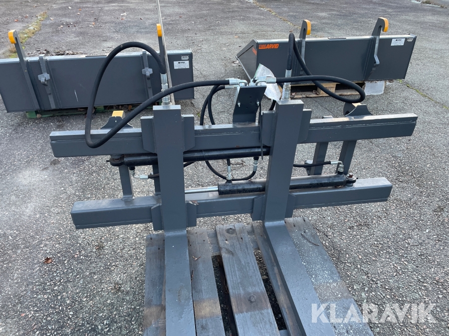 Hydrauliska pallgafflar Norje, Uddevalla, Klaravik auktioner
