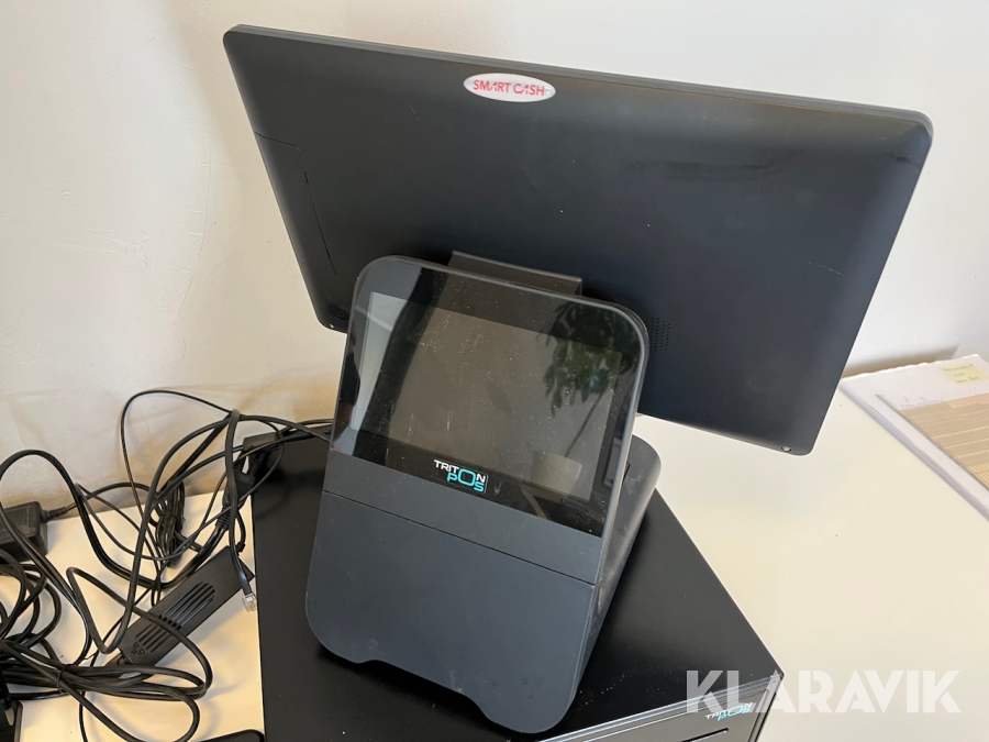 Kassaregister Triton Pos 4, Katrineholm, Klaravik auktioner