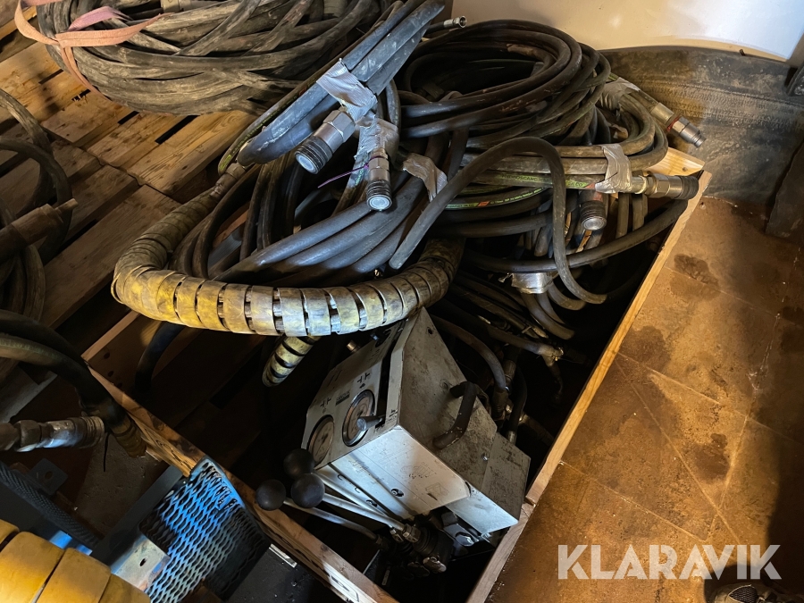 Kärnborrigg med hydraulaggregat Sandvik DE110, Sollefteå,