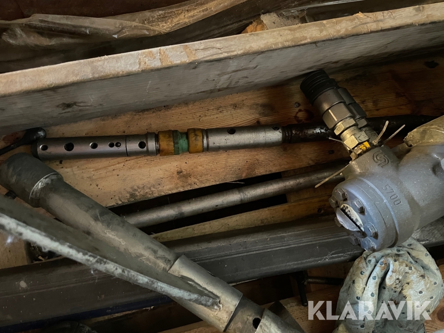 Kärnborrigg med hydraulaggregat Sandvik DE110, Sollefteå,