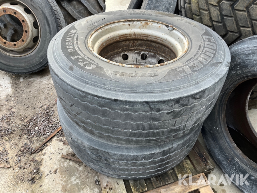 Lastbilsdäck Colmec 385/65R22.5, Gotland, Klaravik auktioner