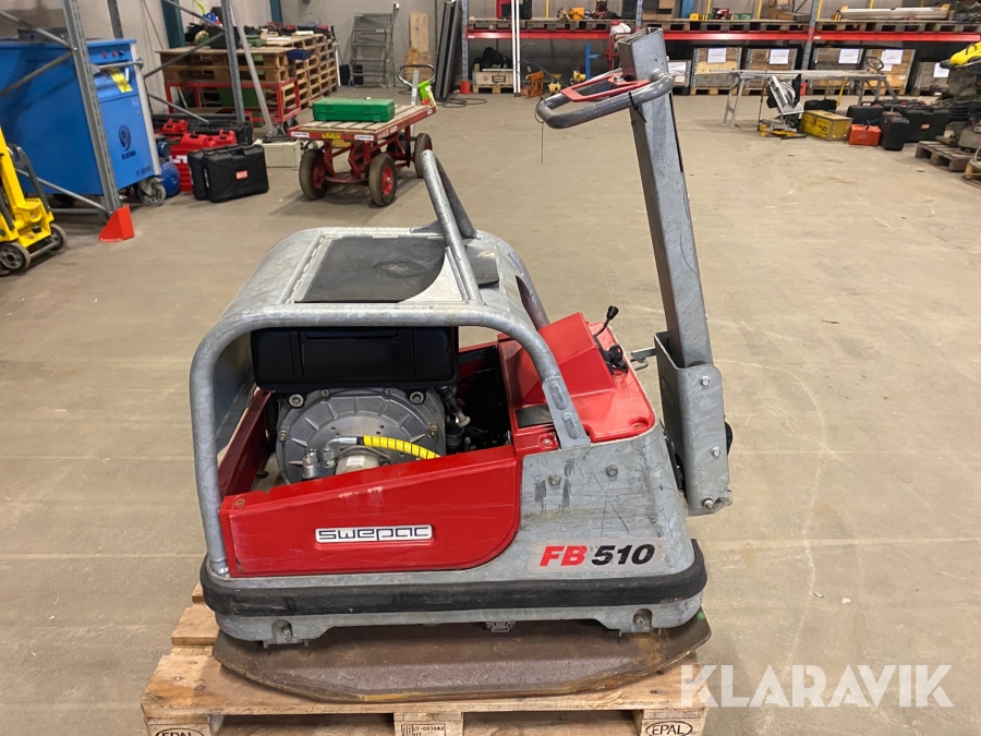 Markvibrator Swepac FB 510, Ängelholm, Klaravik auktioner