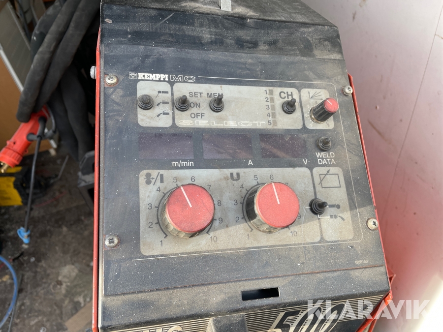 Migsvets Kemppi MIG 500, Motala, Klaravik auktioner