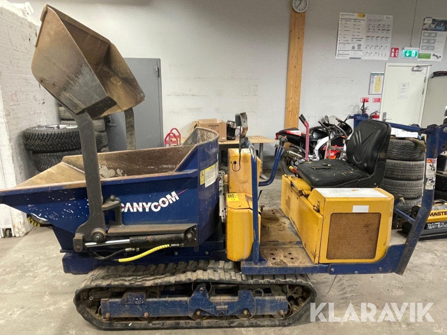Minidumper Canycom S100, Uppsala, Klaravik auktioner
