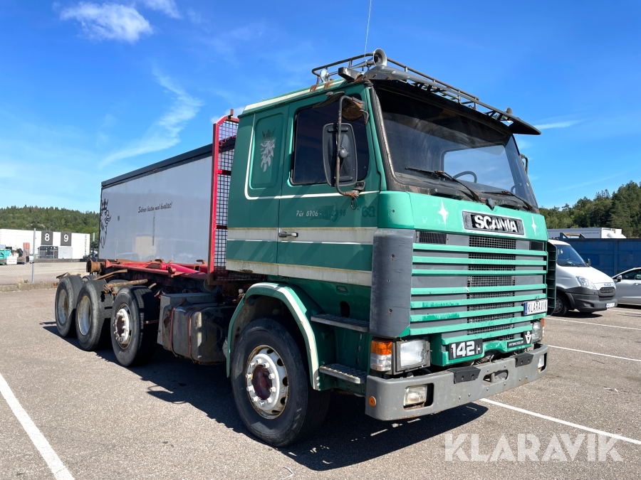 Lastbil Scania 142H 430, Uddevalla, Klaravik auktioner
