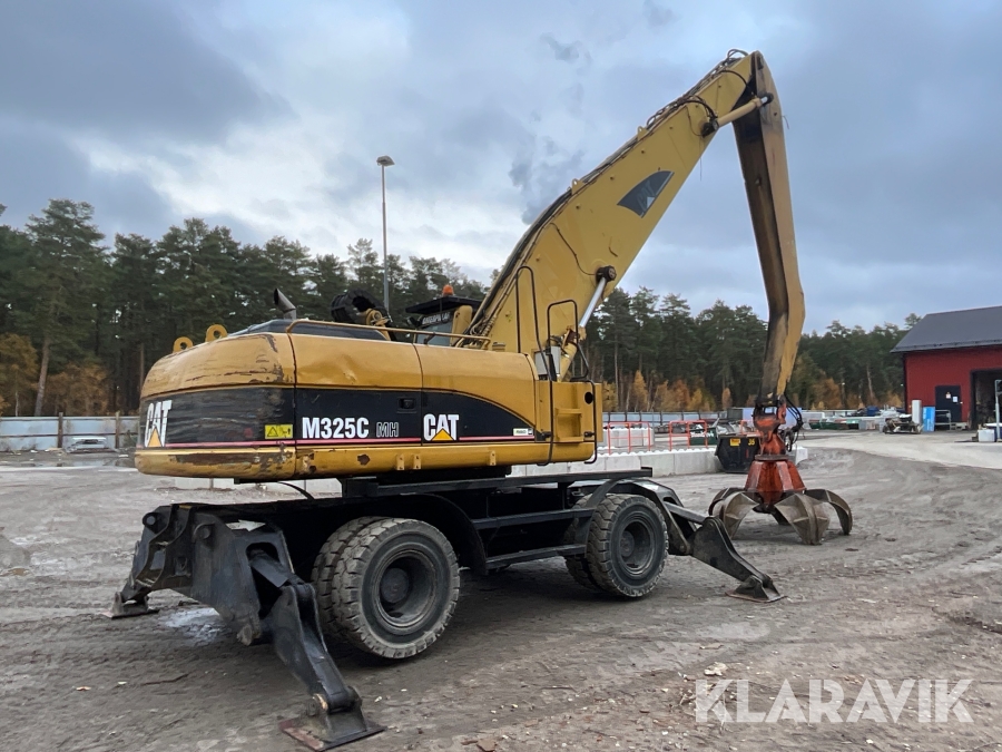 Materialhanterare CAT M325C, Katrineholm, Klaravik auktioner
