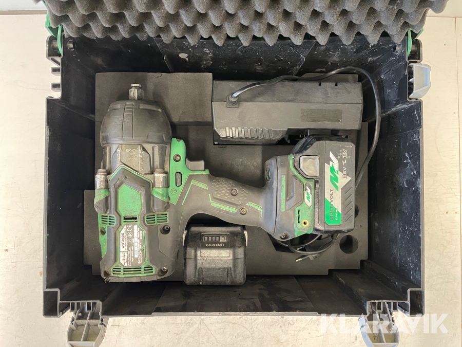 Klaravik Auktioner | Mutterdragare batteri Hikoki WR36DB