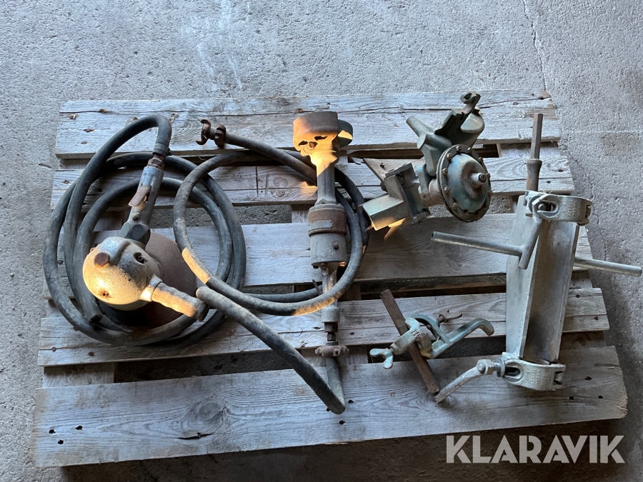 Slipmaskiner och jigg till bergborr, Eskilstuna, Klaravik au