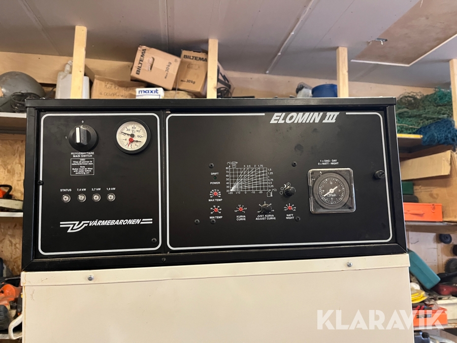 Värmepanna Värmebaronen, Nacka, Klaravik auktioner