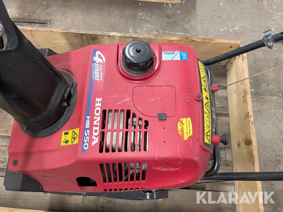 Snöslunga Honda HS550, Örebro, Klaravik
