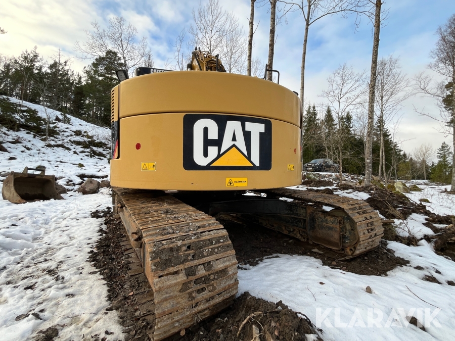 Grävmaskin CAT 321D, Ekerö, Klaravik auktioner