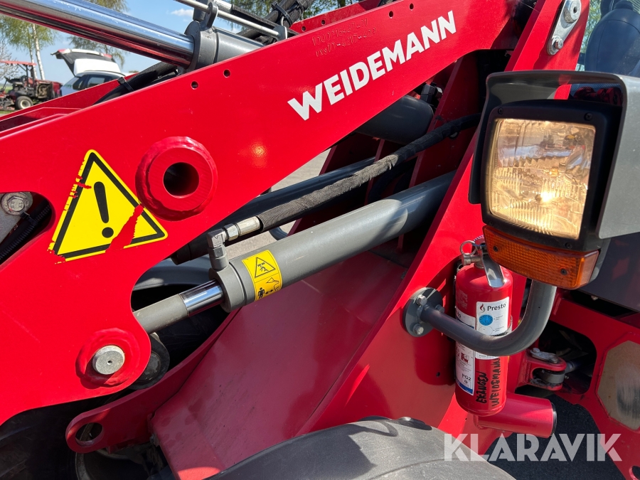 Hjullastare Weidemann 1880, Vara, Klaravik auktioner