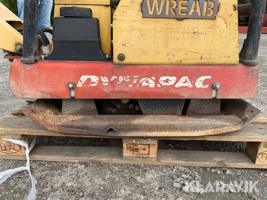 Markvibrator Dynapac LG500, Söderhamn, Klaravik auktioner