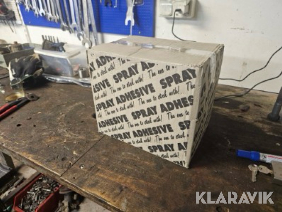 Adhesive spray / Spray lim Adesco, Degerfors, Klaravik aukti