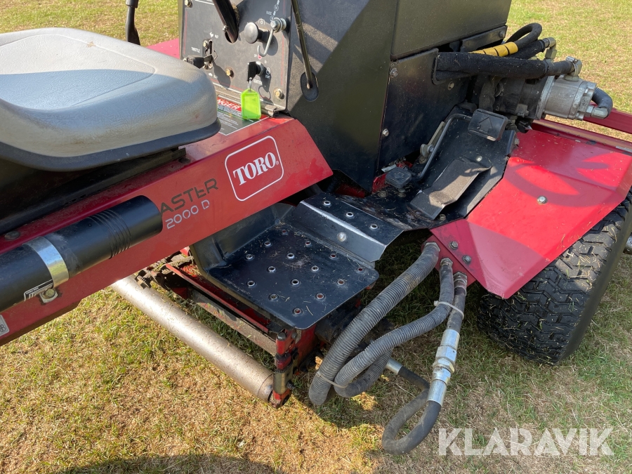 Gräsklippare Toro Groundmaster 2000D, Mora, Klaravik auktion