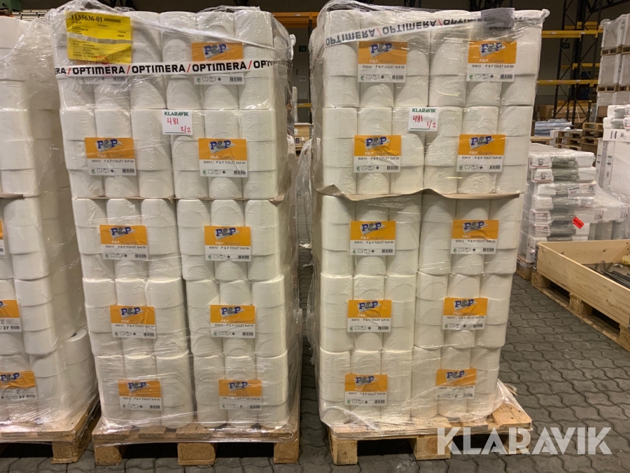 Toapapper P&P original Soft 85, Nässjö, Klaravik auktioner