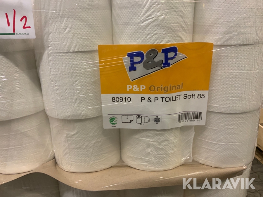 Toapapper P&P original Soft 85, Nässjö, Klaravik auktioner