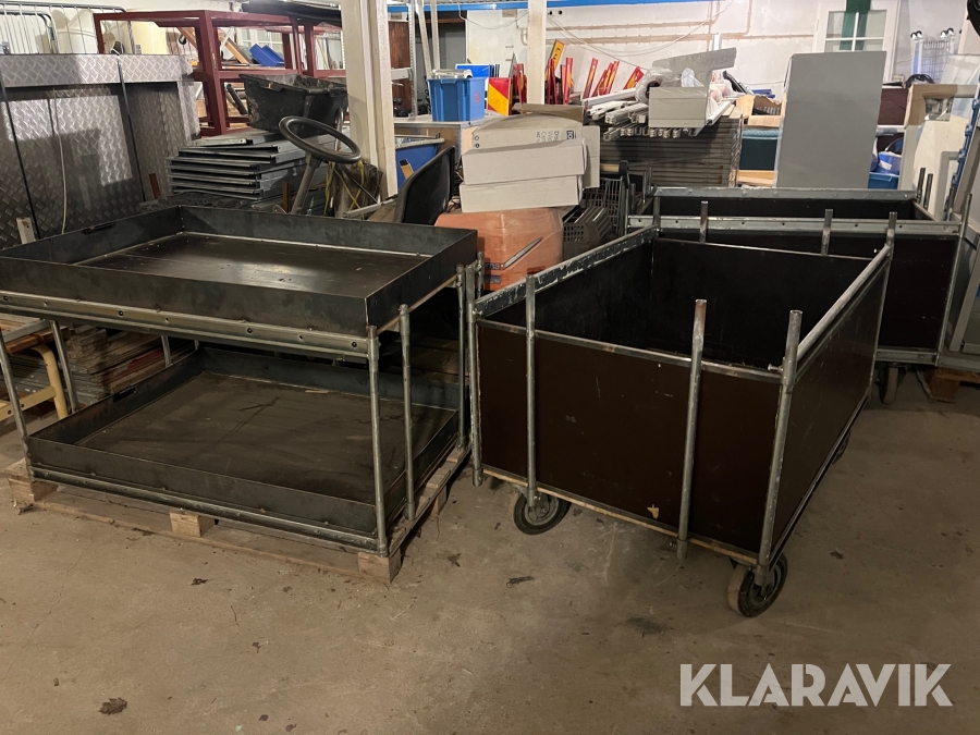 Vagnar 2st & Bord 1st, Vara, Klaravik auktioner