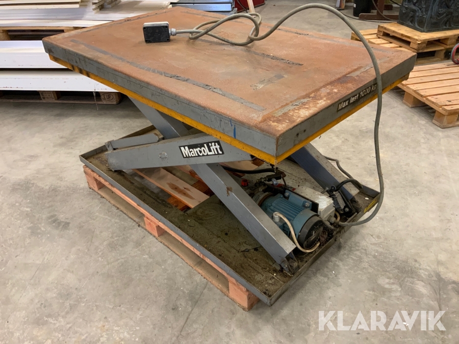 Lyftanordning Marcolift, Sjöbo, Klaravik auktioner