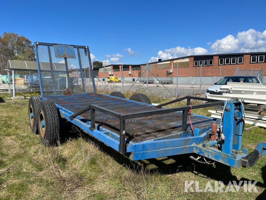 Maskintrailer, Bromölla, Klaravik auktioner