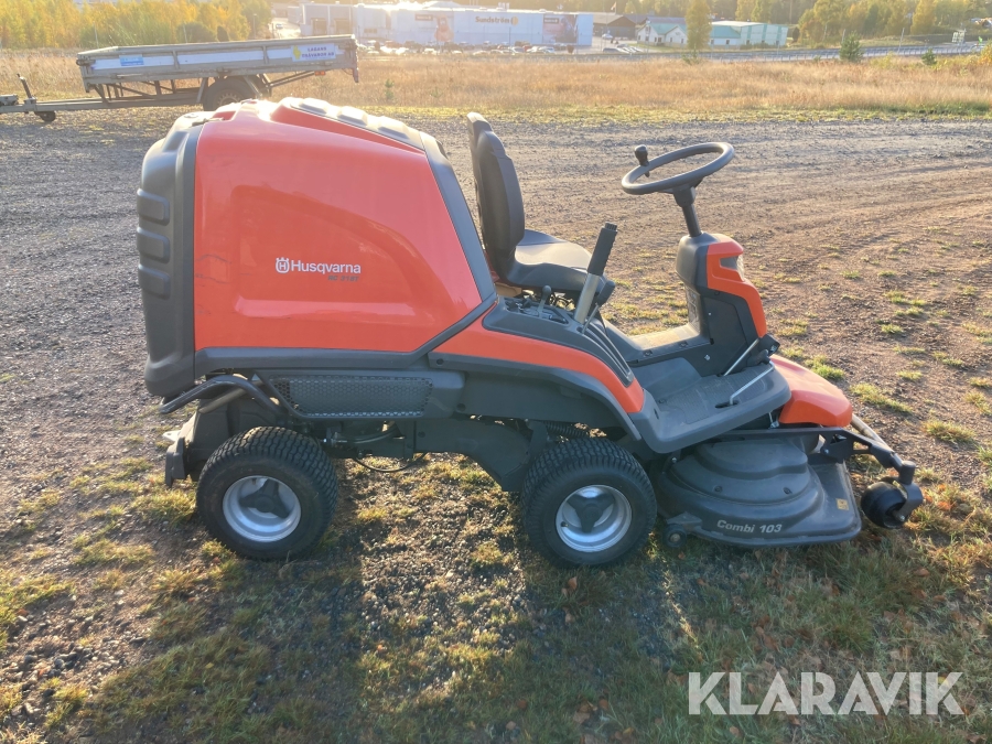 Gräsklippare Husqvarna RC318T, Ljungby, Klaravik auktioner