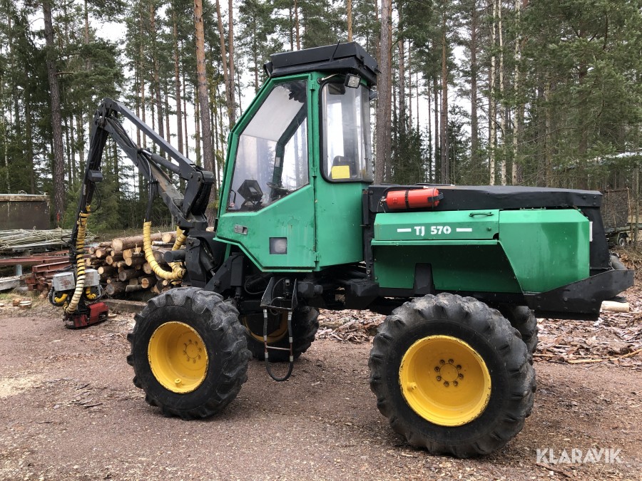 Skördare Timberjack 570 lillebror
