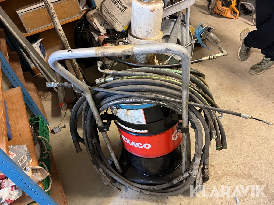 Fettspruta luftdriven, Nynäshamn, Klaravik auktioner