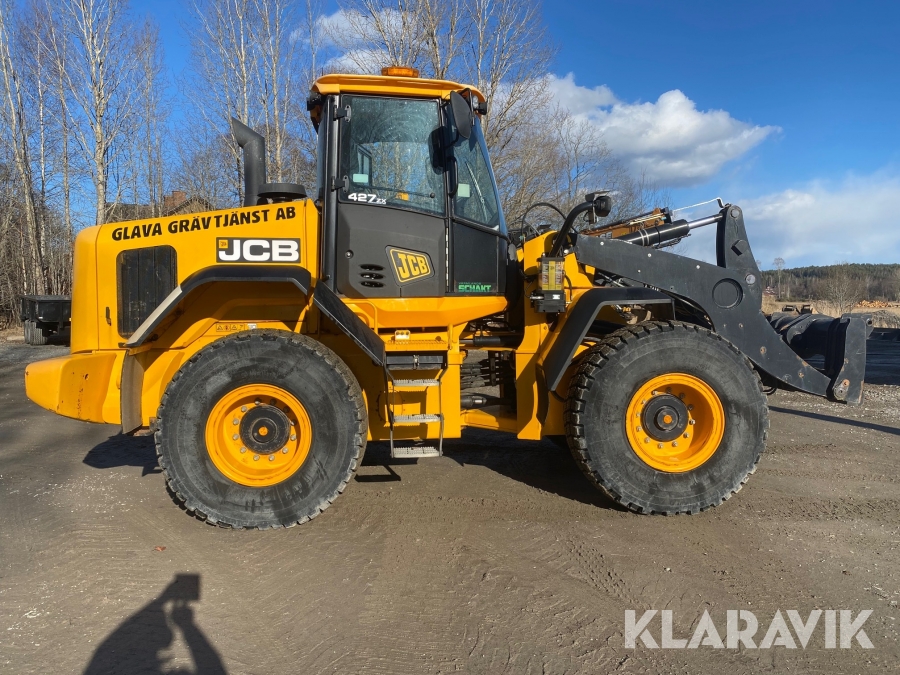Hjullastare JCB 427 ZX T4, Arvika, Klaravik auktioner