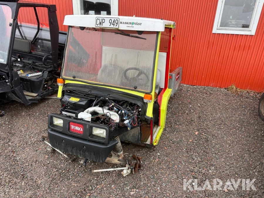 Arbetsbil/Elbil Toro Workman, Vara, Klaravik auktioner