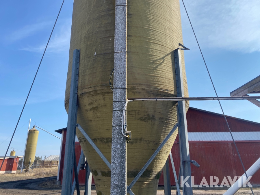 Fodercilo 30 m3, Enköping, Klaravik auktioner